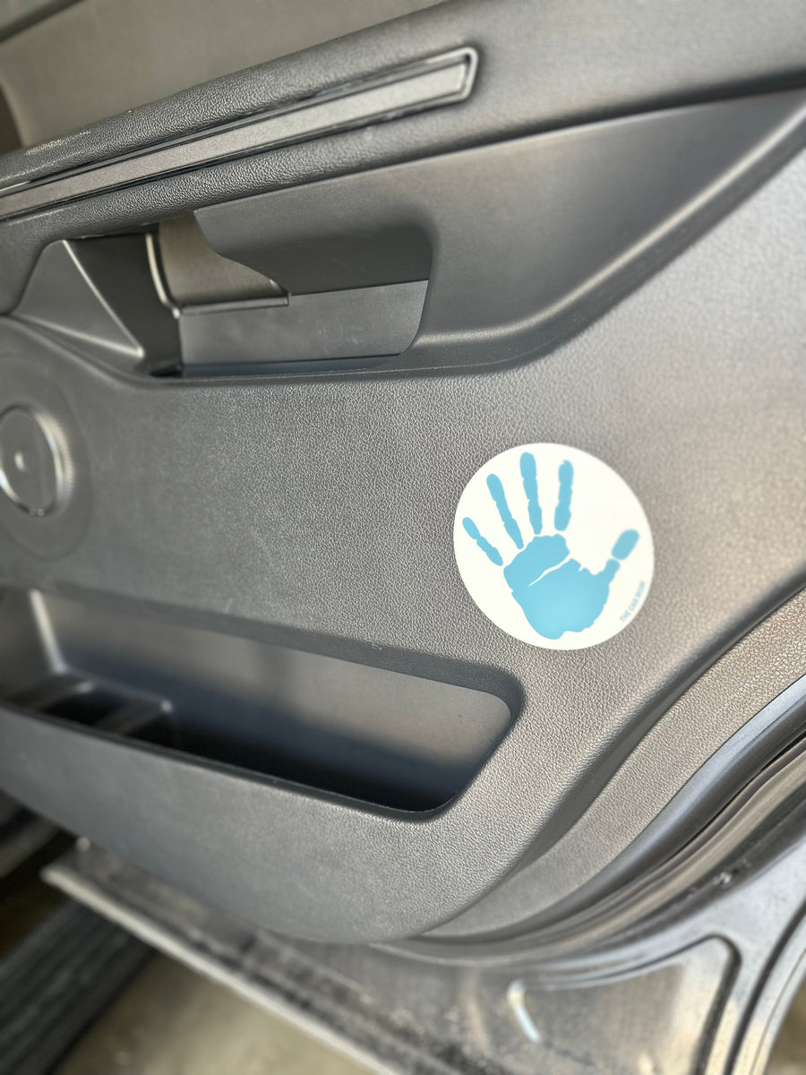 LIGHT PINK // Safety Hand Sticker – The Car Mom